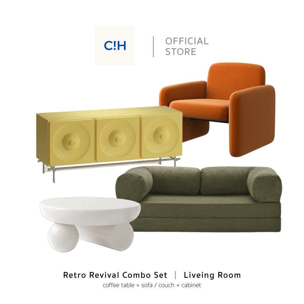 Retro Revival Combo Living Room set 01